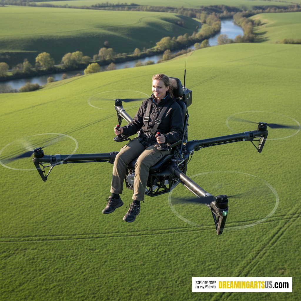 Personal Drone Vehicle Compact Powerful Easy To Control Personal Drone Vehicle Compact Powerful Easy To Control
