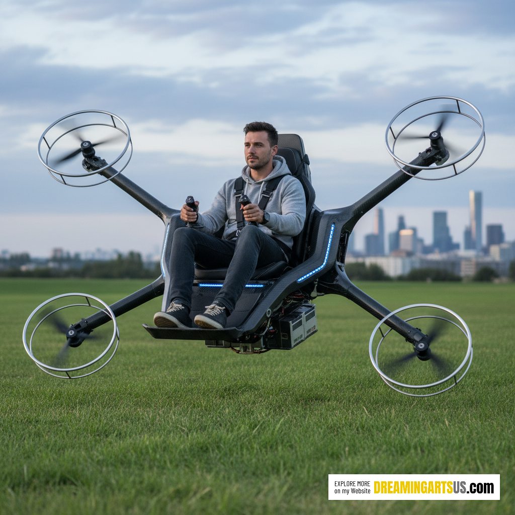 Personal Drone Vehicle Compact Powerful Easy To Control Personal Drone Vehicle Compact Powerful Easy To Control