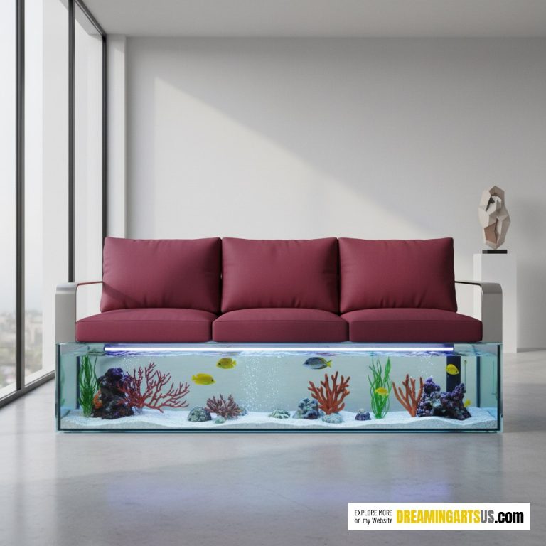 Aquarium Sofas: Dive into comfort with stunning underwater views