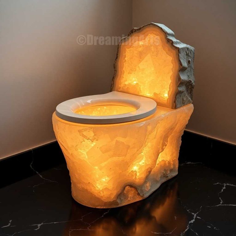 Mineral Crystal Toilet: A Luxurious Addition to Your Bathroom