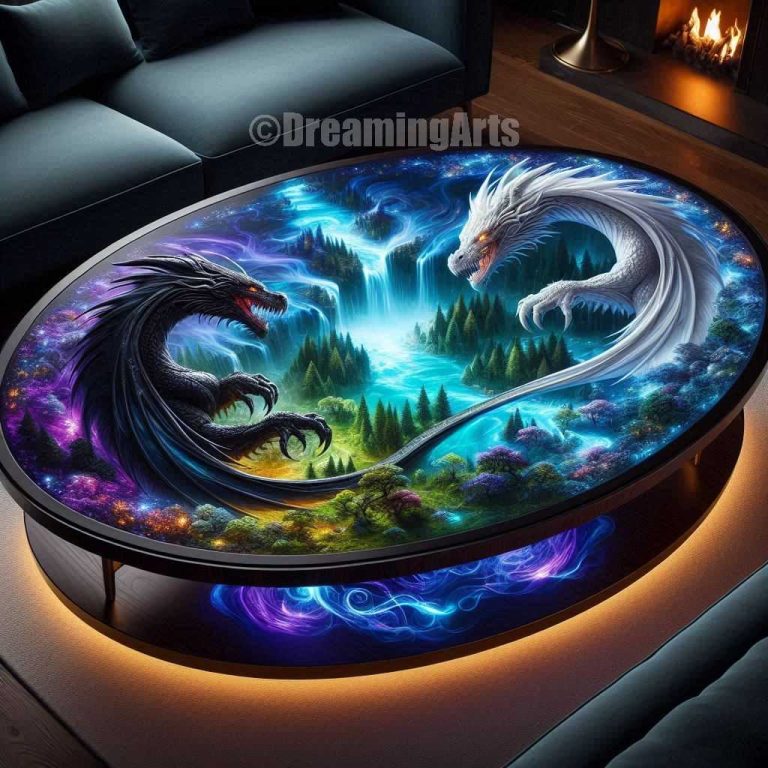 Stunning Dragon Themed Coffee Tables: The Ultimate Conversation Starter