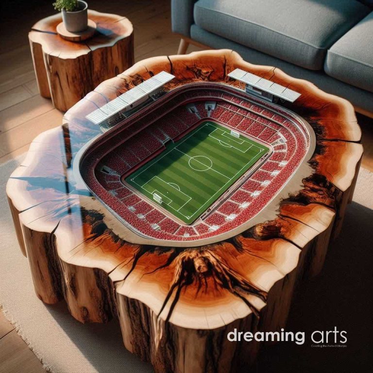 Stadium Coffee Table: A Unique Conversation Piece for Any Sports Fan