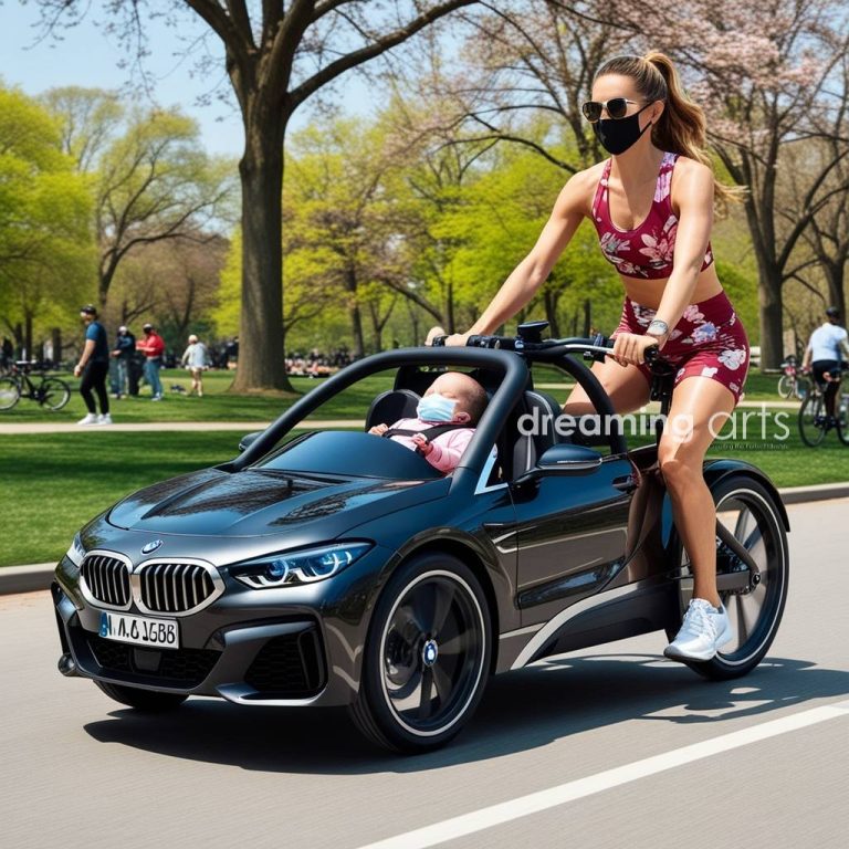 BMW's Innovative Bicycle Strollers: Revolutionizing Family Mobility