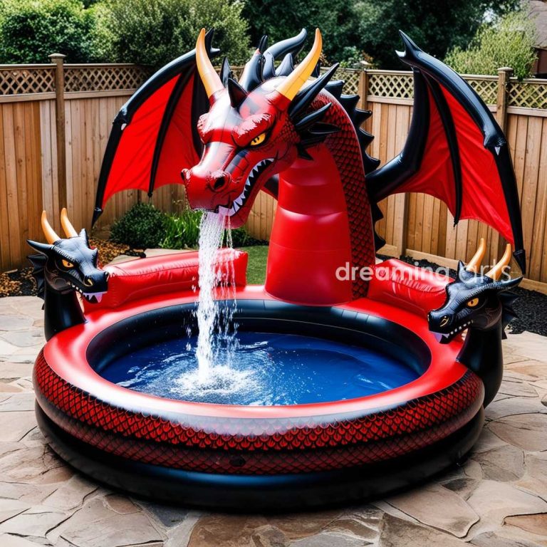 Dive into Fantasy: The Best Inflatable Dragon Pools for Your Backyard