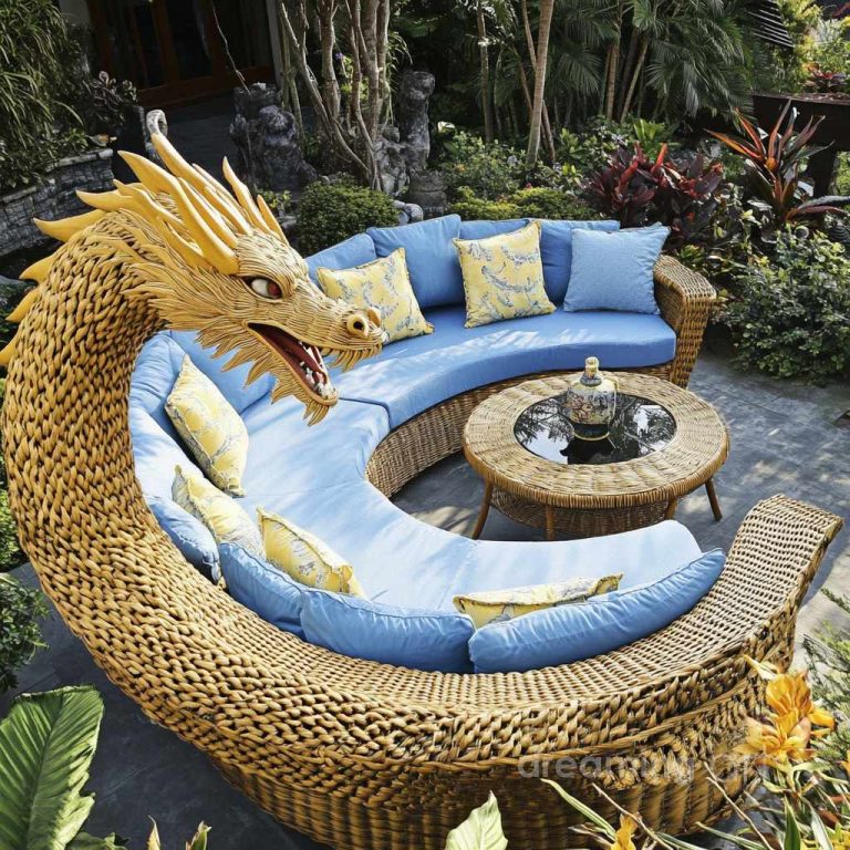 Enchant Your Backyard with a Stunning Dragon Garden Patio Set