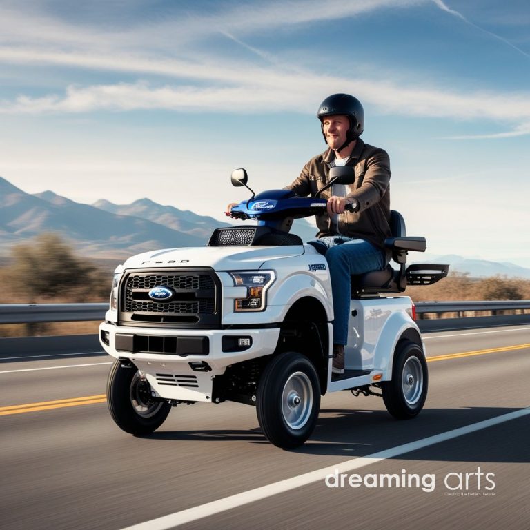 Explore the Features of the Ford F150 Inspired Mobility Scooter