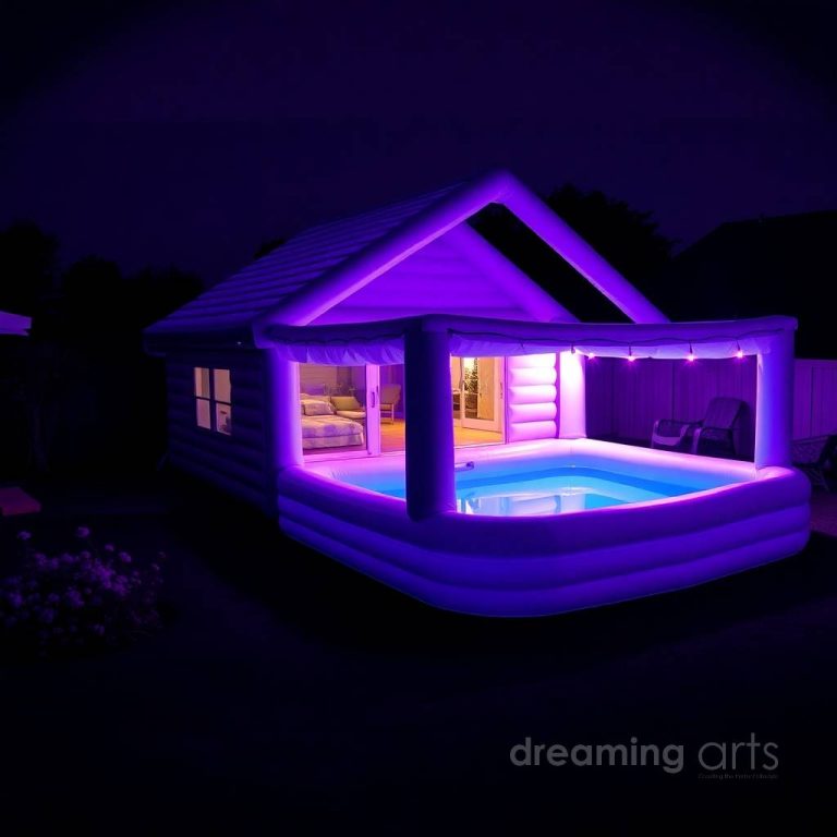 Inflatable House Shaped Pools: Creative Backyard Fun for Kids and Adults