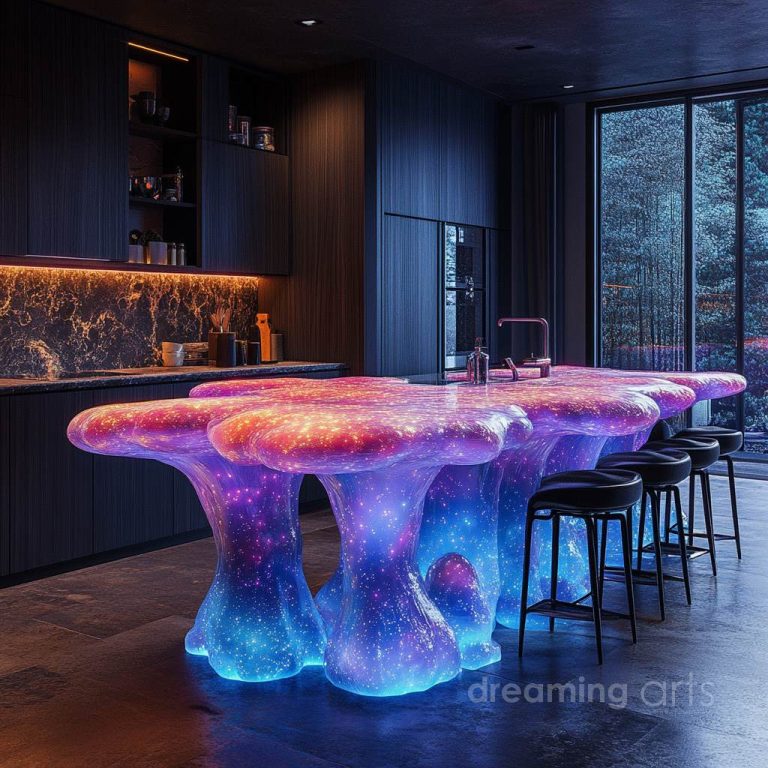 Glowing Mushroom Kitchen Islands: Illuminate Your Culinary Space with ...