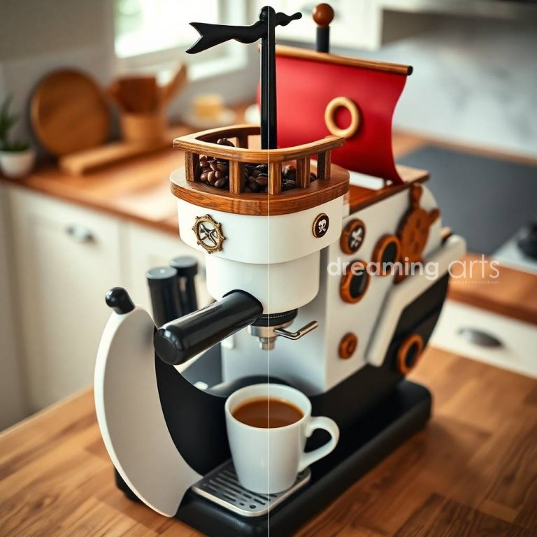 Pirate Ship Coffee Maker: Brew Your Coffee Like a Captain