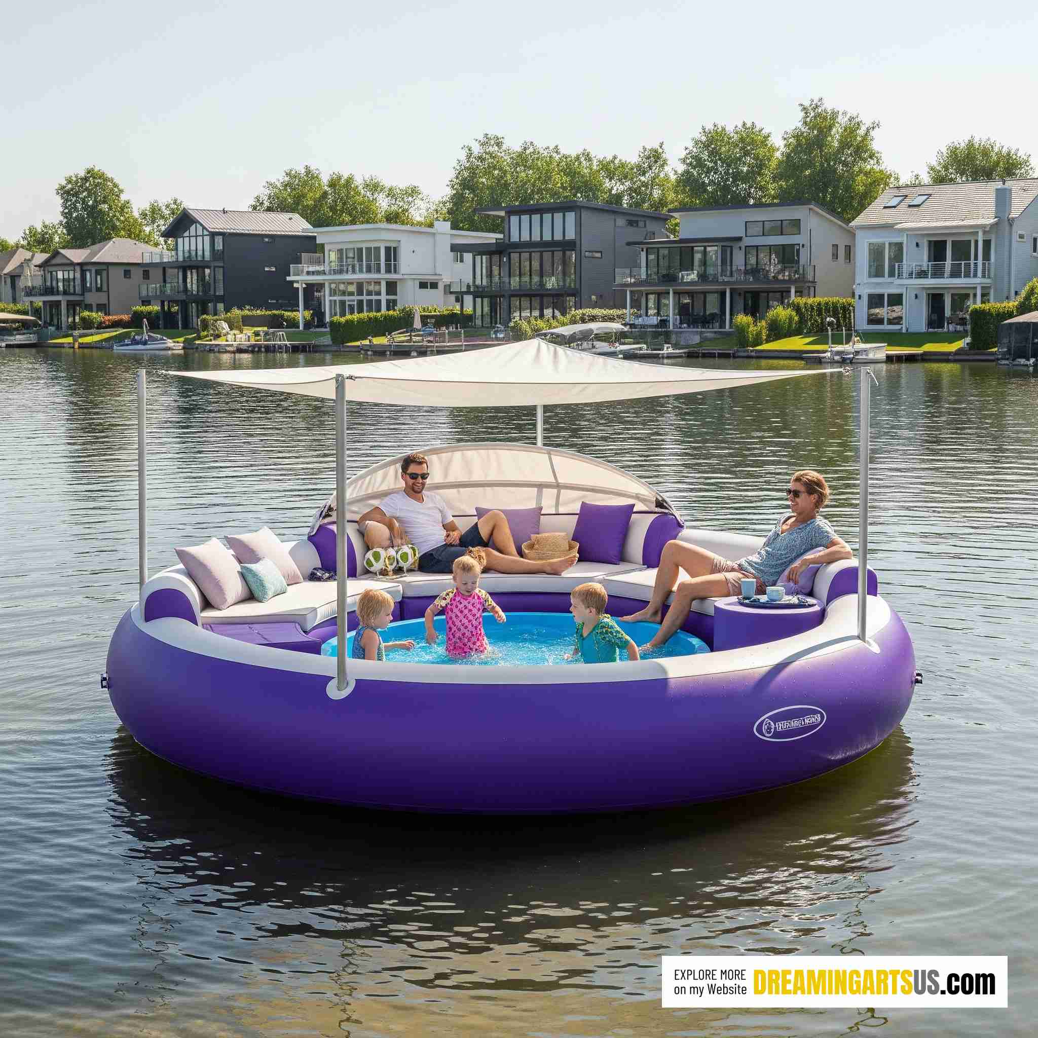 Lake Party Floats With Pools | The Ultimate Summer Must-Have