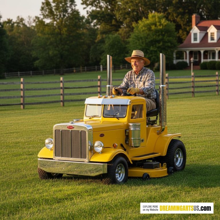 Semi Truck Lawn Mower | Takes Landscaping to the Next Level