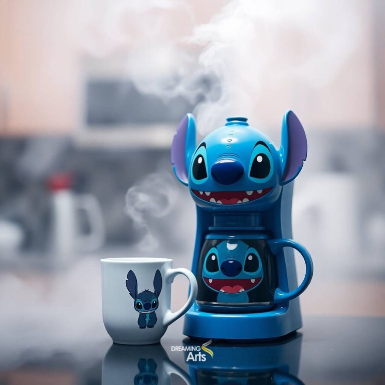 The Adorable Stitch Coffee Pot for Disney Lovers