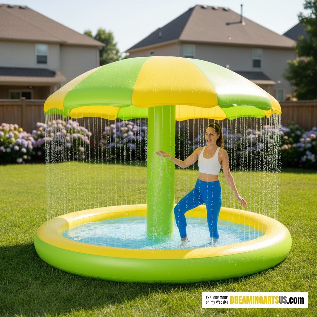 Umbrella Shower Pools You’ll Want for Every Backyard Party