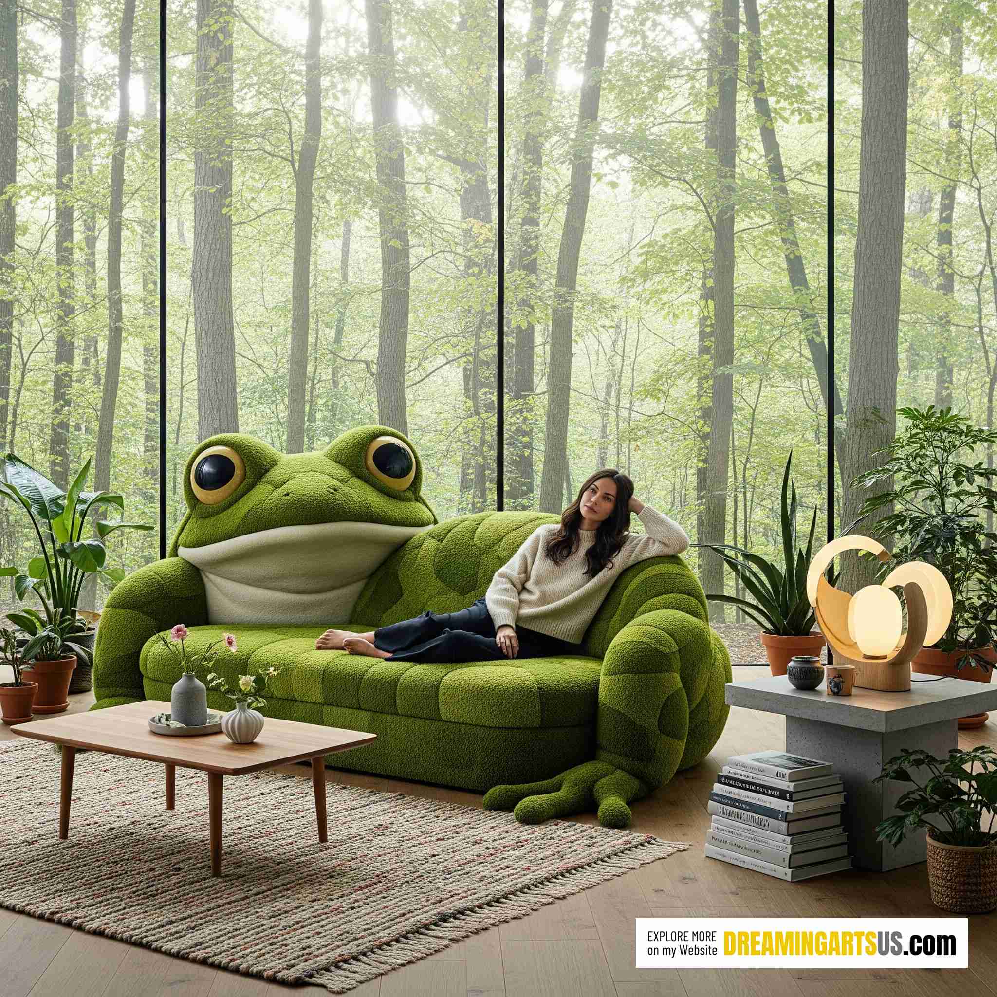 Giant Animal Sofas | Tiger, Frog, Owl, Elephant, Bear & Panda