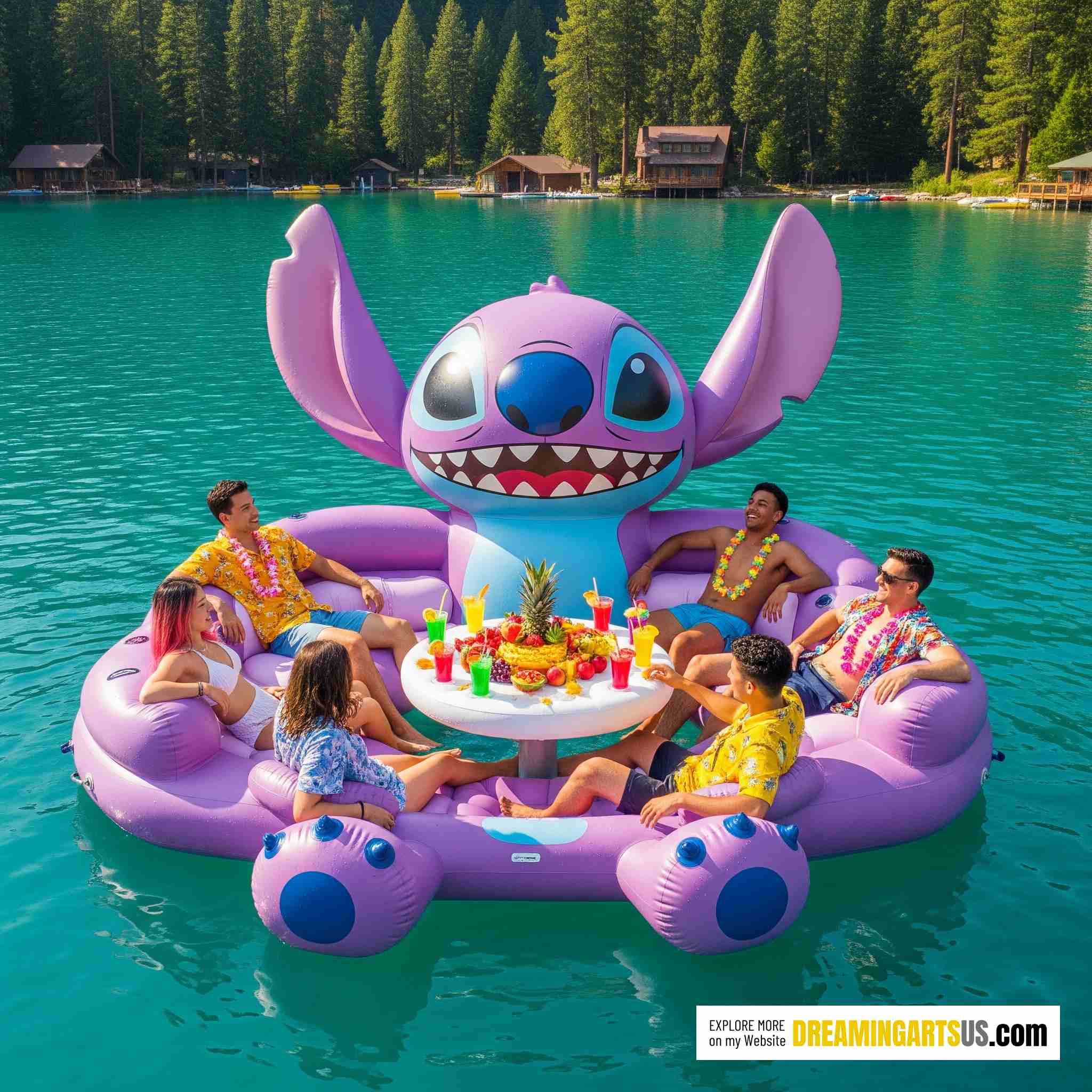 Inflatable Stitch Lake Float | Top Designs & Colors to Choose From