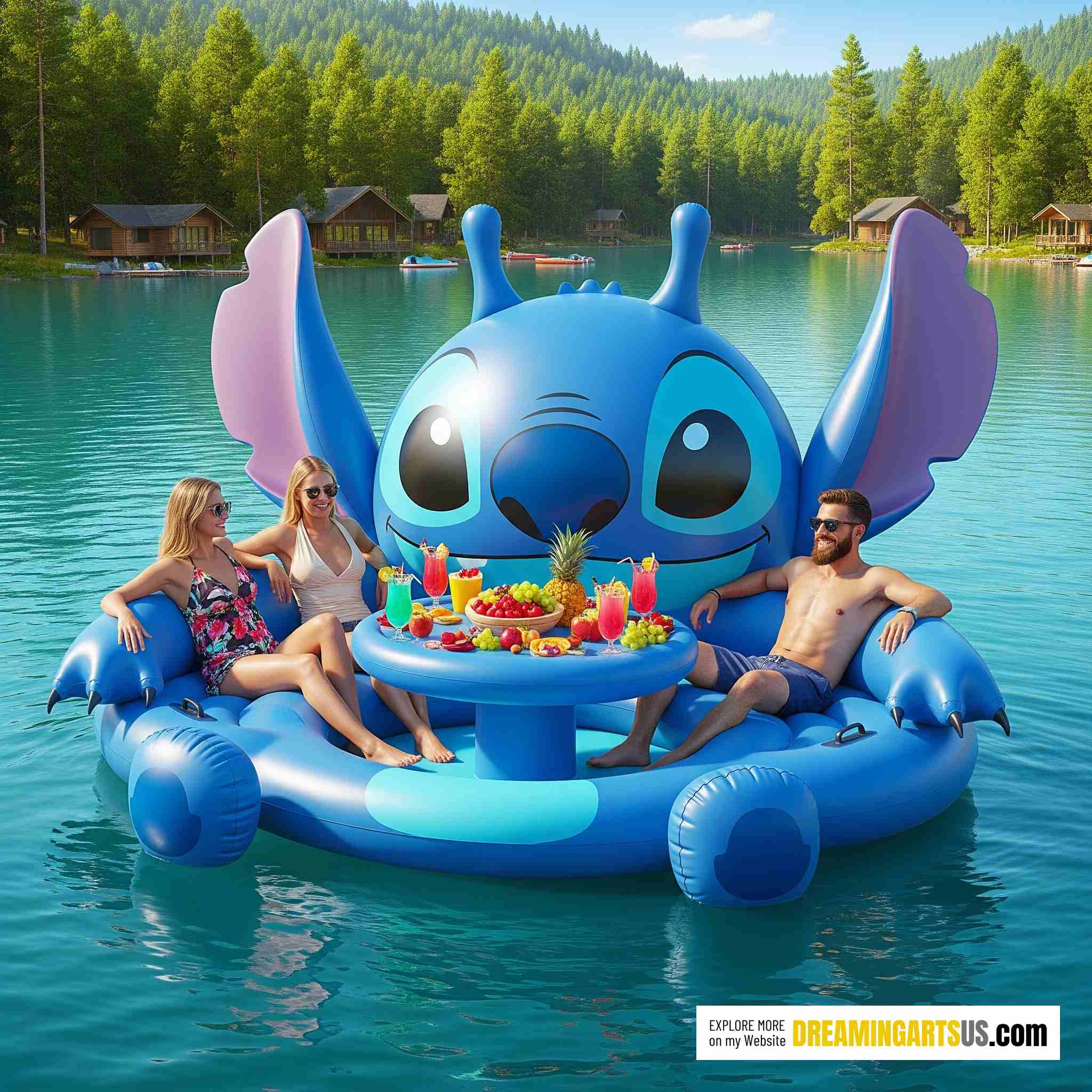 Inflatable Stitch Lake Float | Top Designs & Colors to Choose From