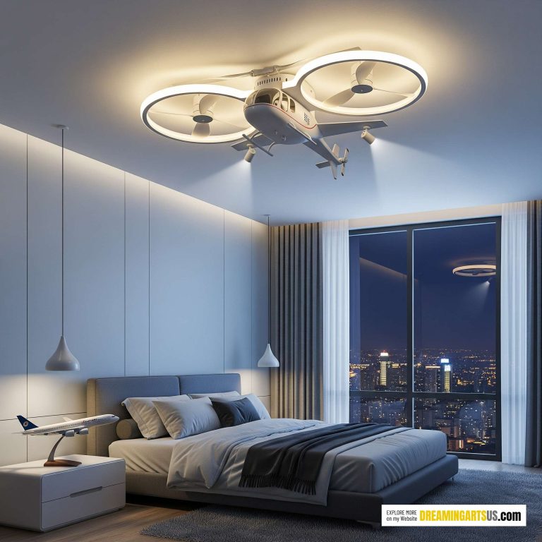 Top 8+ Helicopter LED Ceiling Fan Lamp Designs for 2025