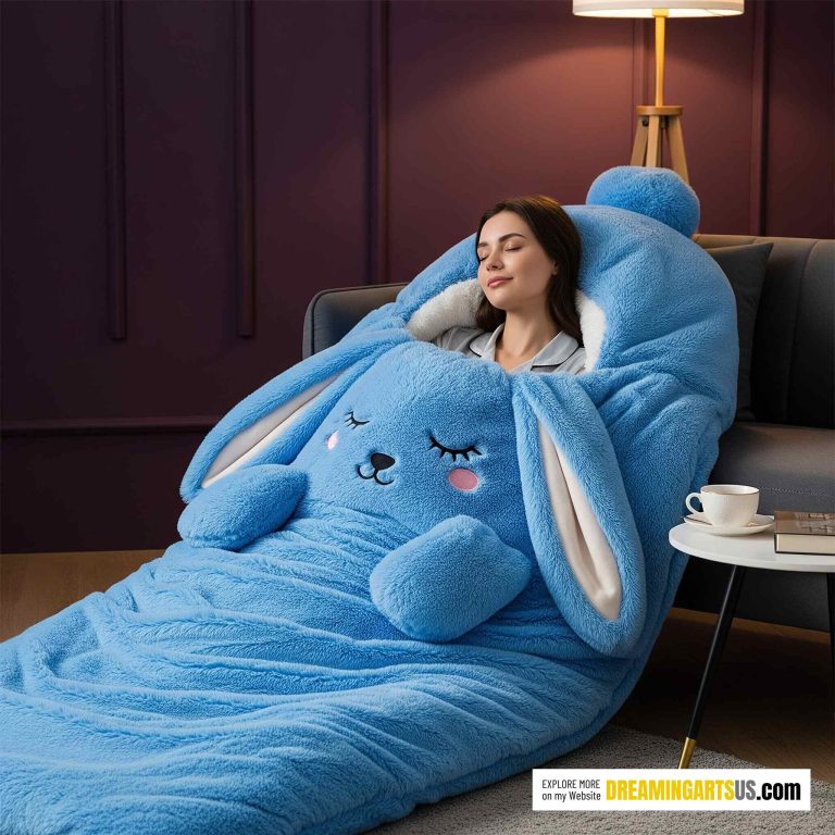 Fluffy Rabbit Sleeping Bag: A Must-Have for Bunny Lovers