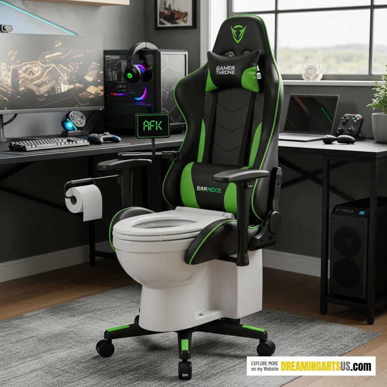 Toilet Gaming Chair | The Ultimate Gamer’s Throne