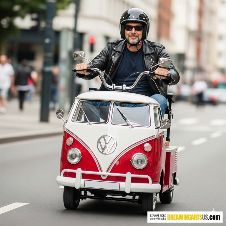 VW Bus Mobility Scooters with Custom Features & Upgrades