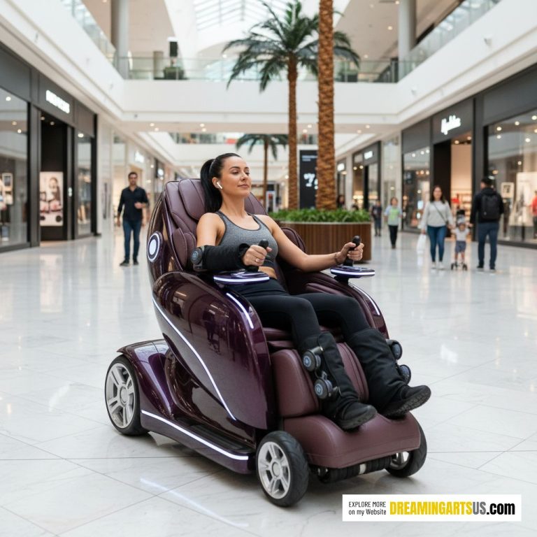 Ride and Relax — Discover the Massage Chair Scooters