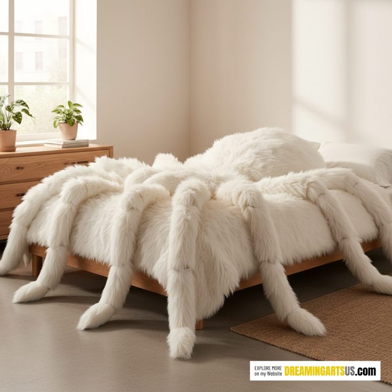 Spider Bed Cover | Wrap Yourself in Eight-Legged Comfort
