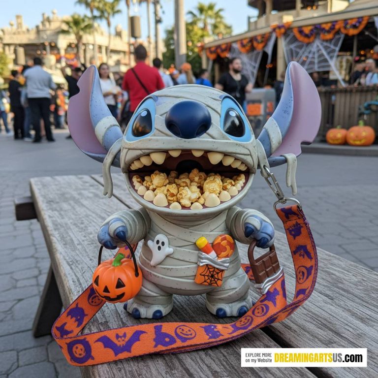 Stitch Mummy Popcorn Bucket: Limited Edition for Stitch Lovers