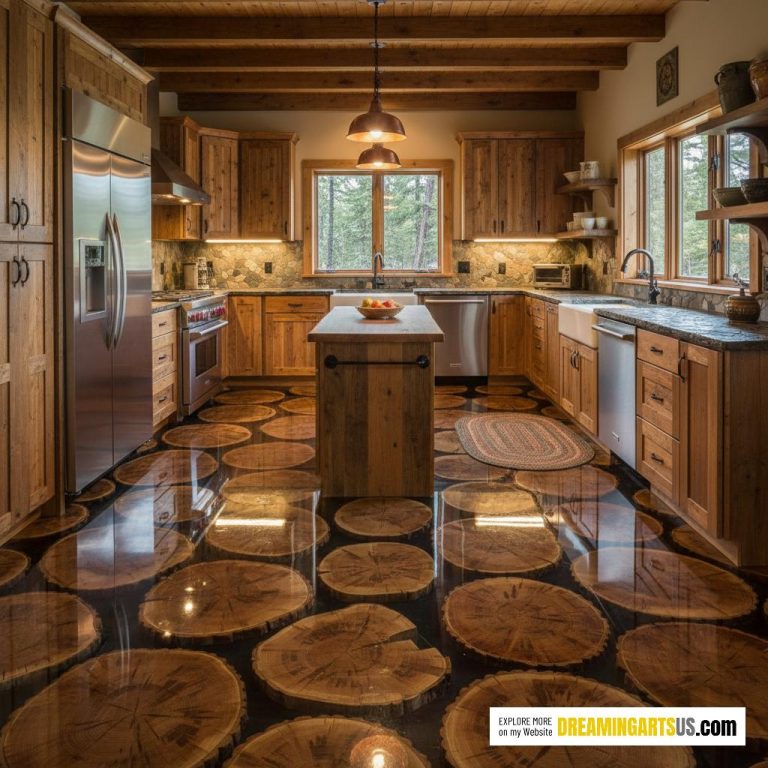 Log End Epoxy Flooring | A Step-By-Step Guide for DIY Builders