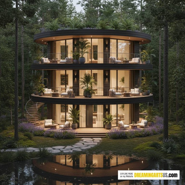 Tiered Tiny Homes | Creative Concepts for Vertical Tiny Living
