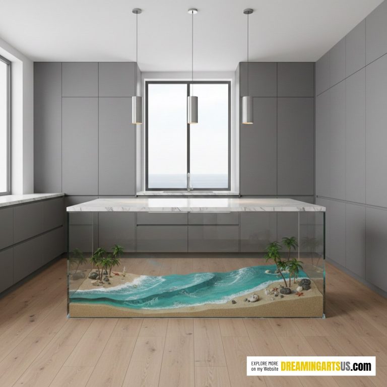 Beach Scene Kitchen Islands in 2026: Luxury Meets Island Style