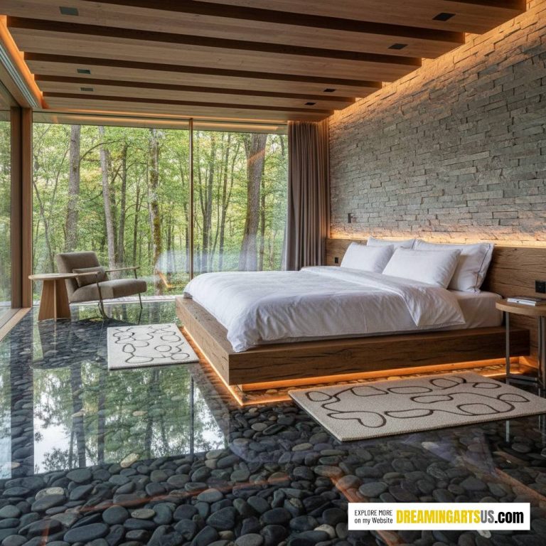 Step-by-step Guide to creating an Epoxy Floor With Black Stones