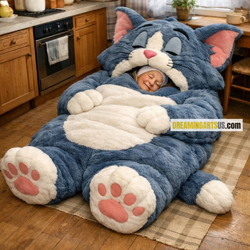Cozy Up in Style with These Tom and Jerry Sleeping Bags