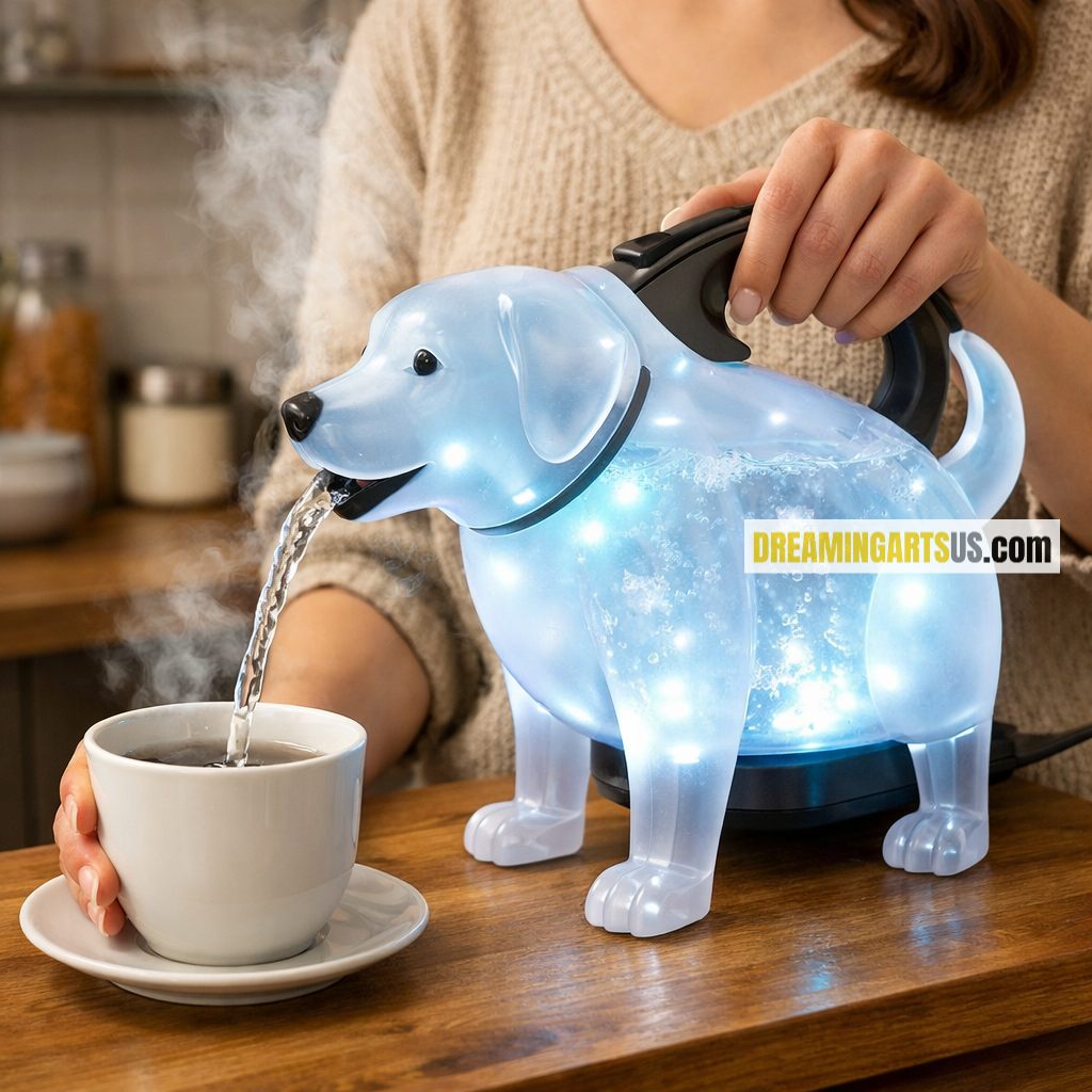 Dog Electric Kettle | Cute, Functional & Totally Gift-Worthy
