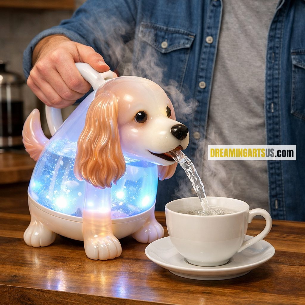 Dog Electric Kettle | Cute, Functional & Totally Gift-Worthy