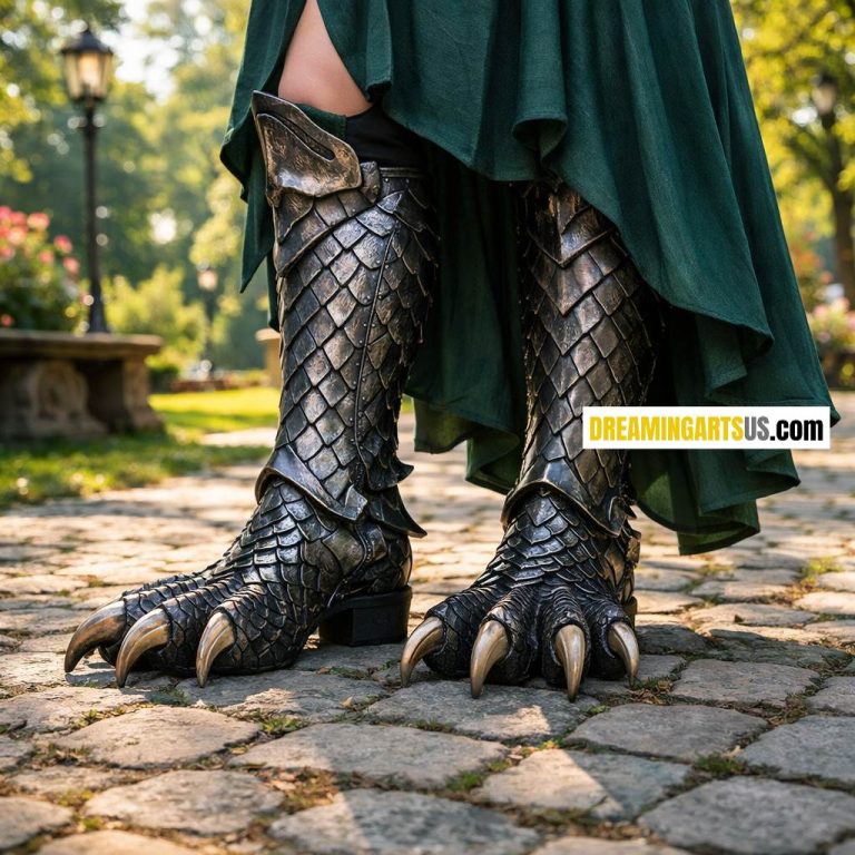 Dragon Claw Boots for Cosplay, Fashion & Fierce Streetwear