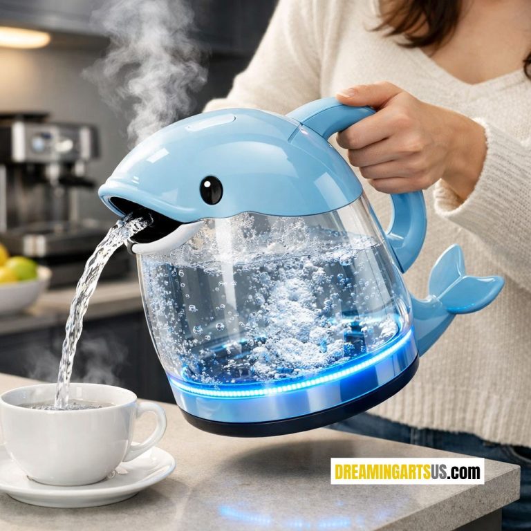 Sea Creature Electric Kettles for Unique Kitchens with Personality
