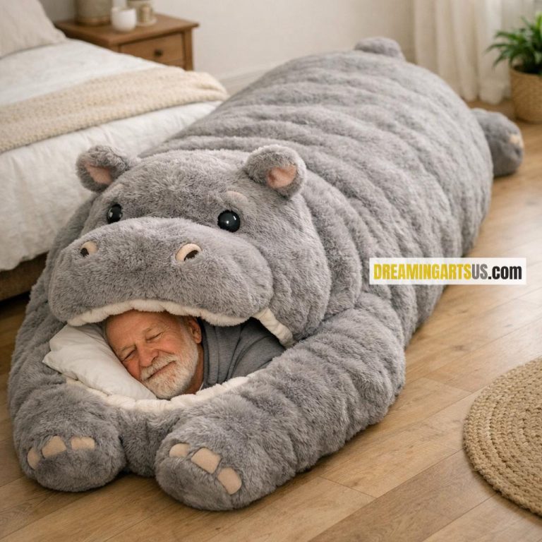 Where to Buy the Fluffy Hippo Sleeping Bags for All Ages
