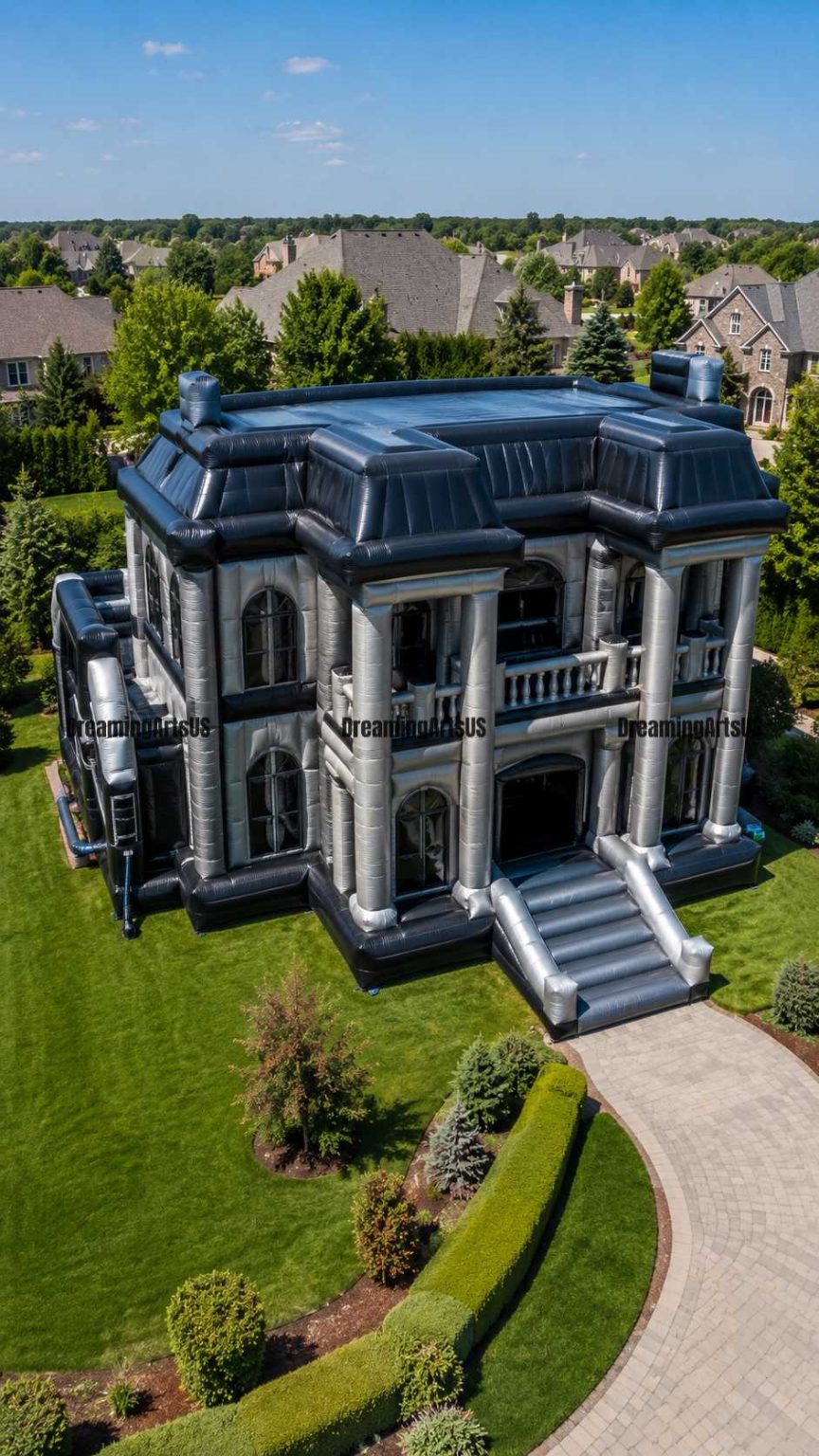 Inflatable Mansion Bounce House | Durable & Long-Lasting